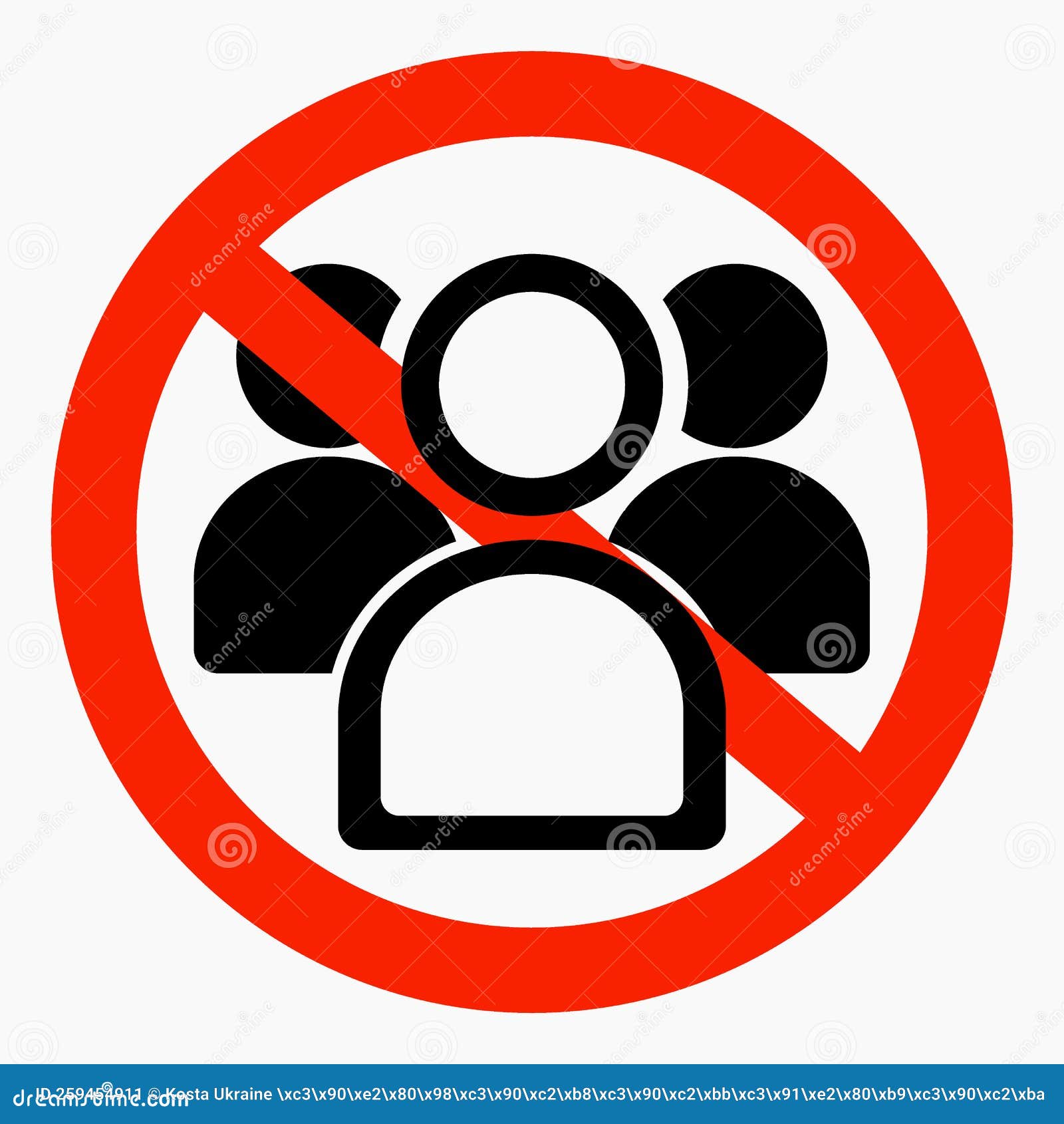 No people stock illustration. Illustration of epidemic - 259454911