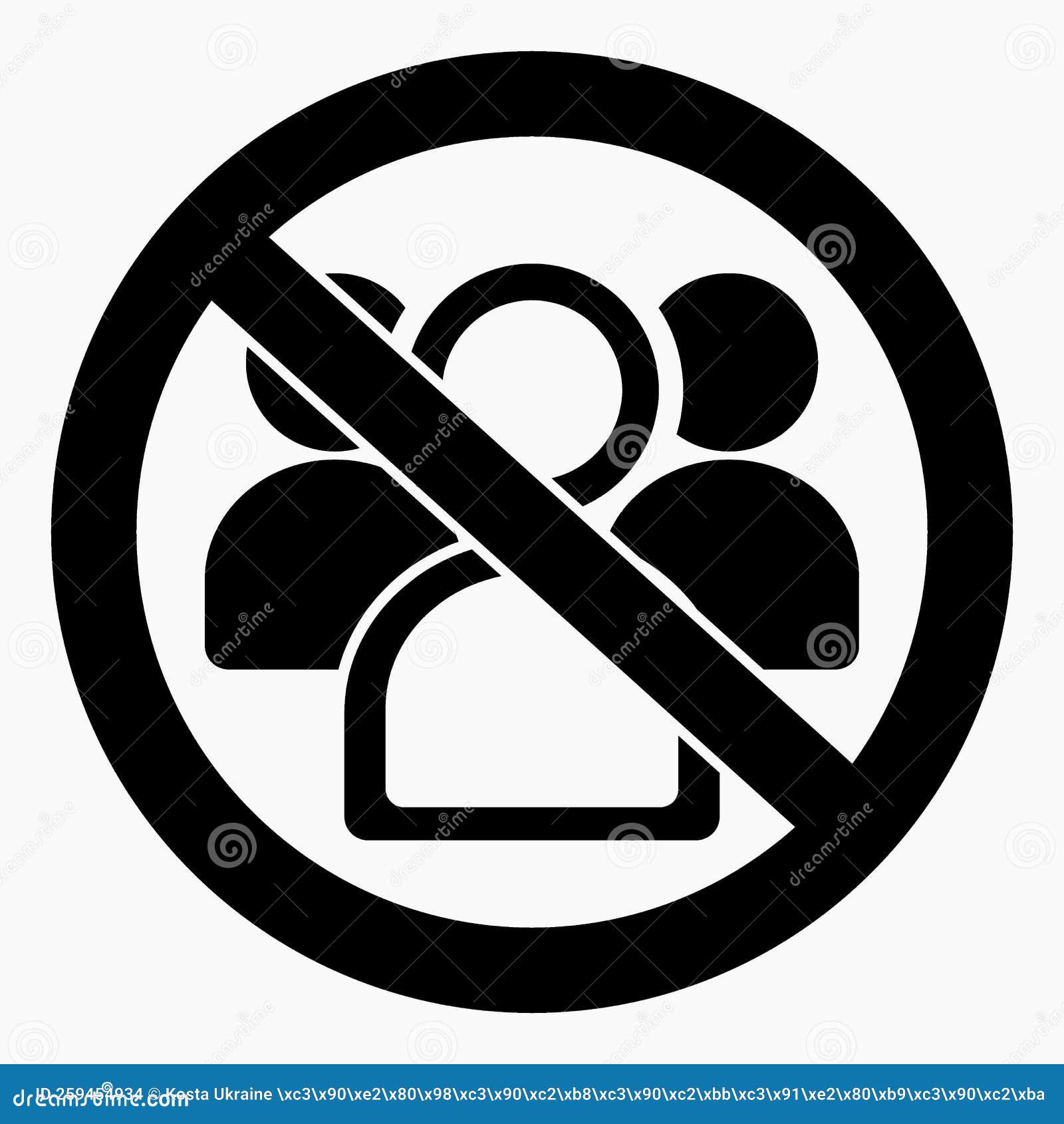 No people stock illustration. Illustration of danger - 259454934