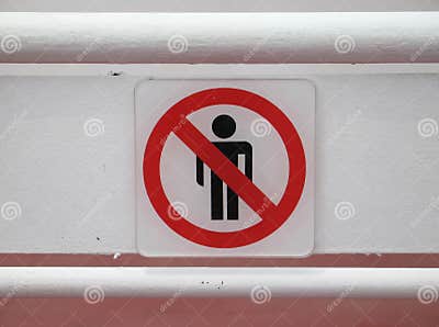 No people sign stock image. Image of symbol, crossing - 6433617