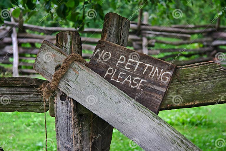 No Petting Please stock image. Image of handwritten, condition - 5677581