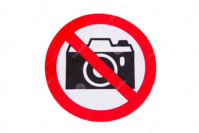 No photography allowed stock image. Image of isolated - 31268291