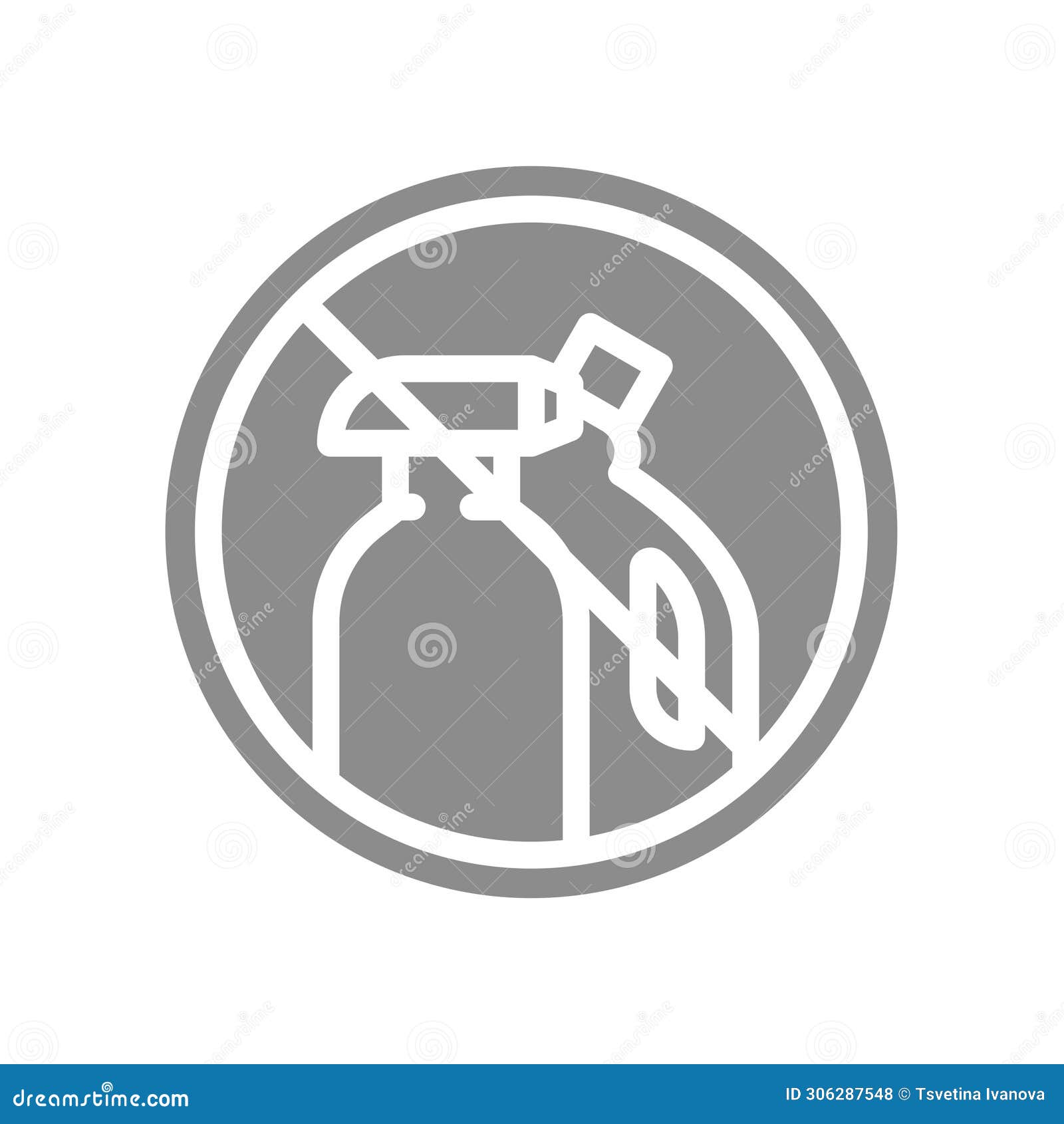 No Plastic Detergent Waste Vector Sign Stock Vector - Illustration of ...