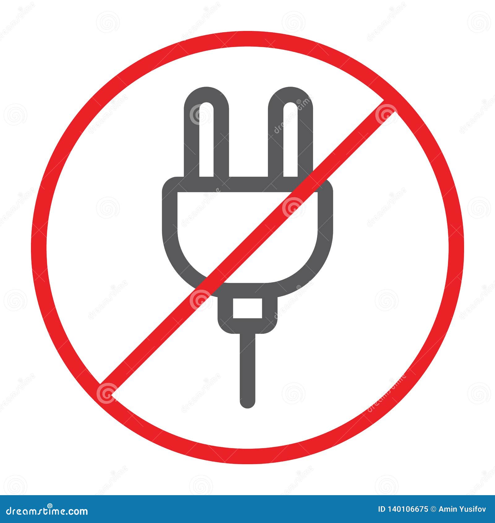 Plug Icon, Adapter, Electric, Cable, Socket Cartoon Vector ...
