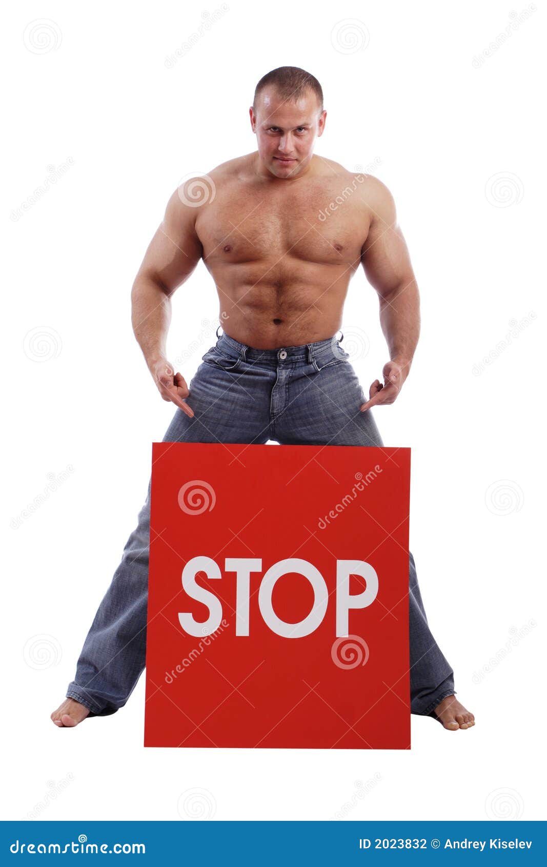 Man Without Underwear