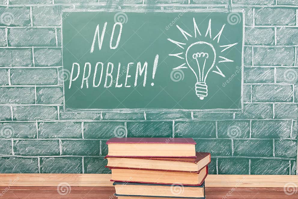 No problem stock image. Image of drawing, extension, imagination - 81847635