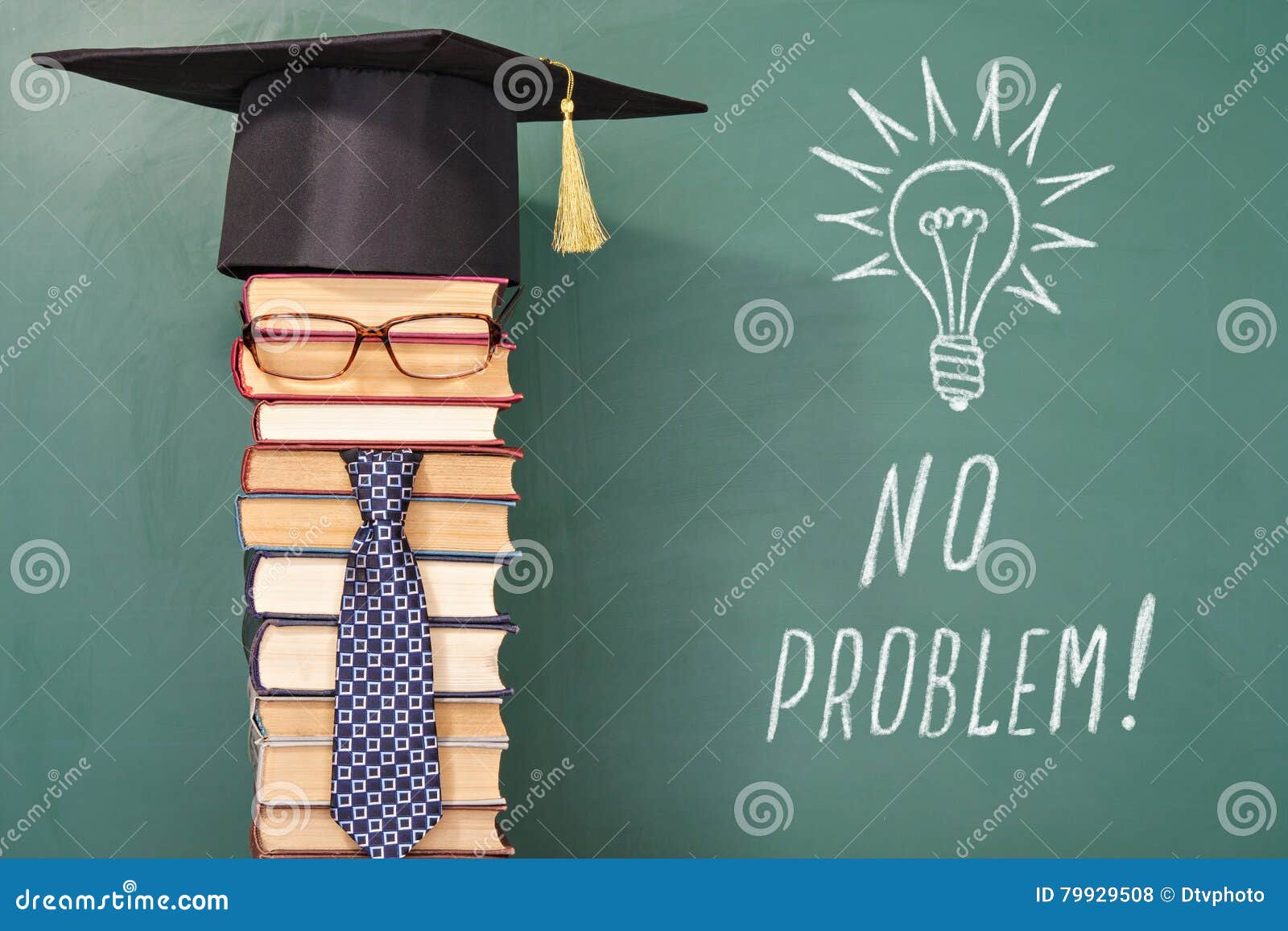 NO PROBLEM stock photo. Image of design, board, joke - 79929508