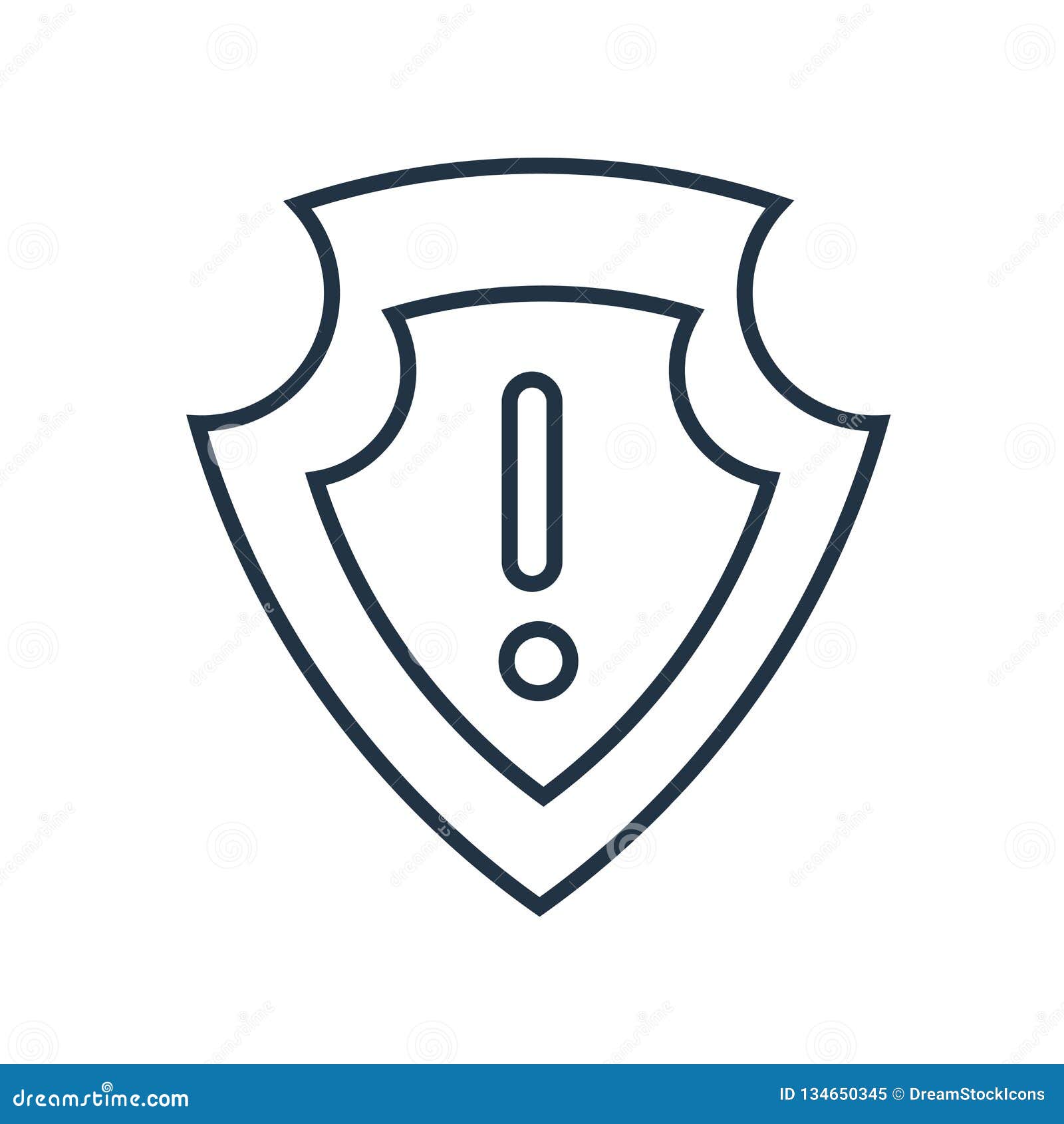 No Protection Icon Vector Isolated on White Background, No Protection ...