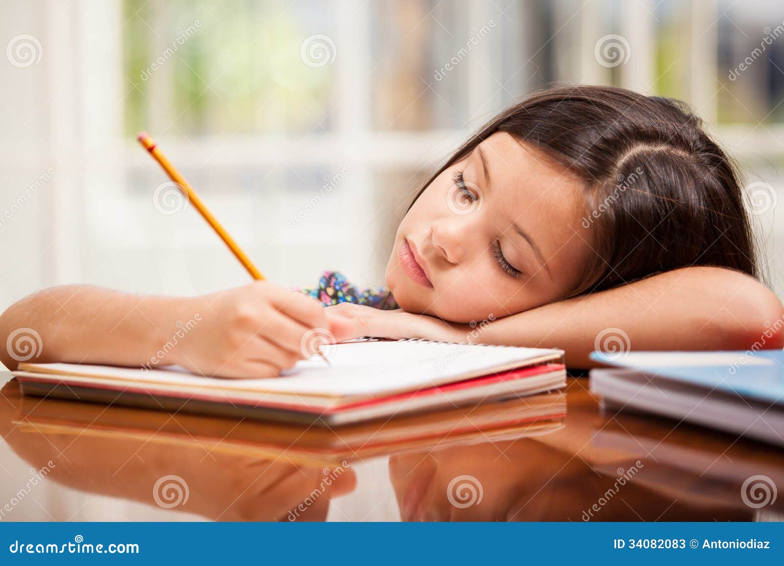 No quiero estudiar imagen de archivo. Imagen de cabrito - 34082083