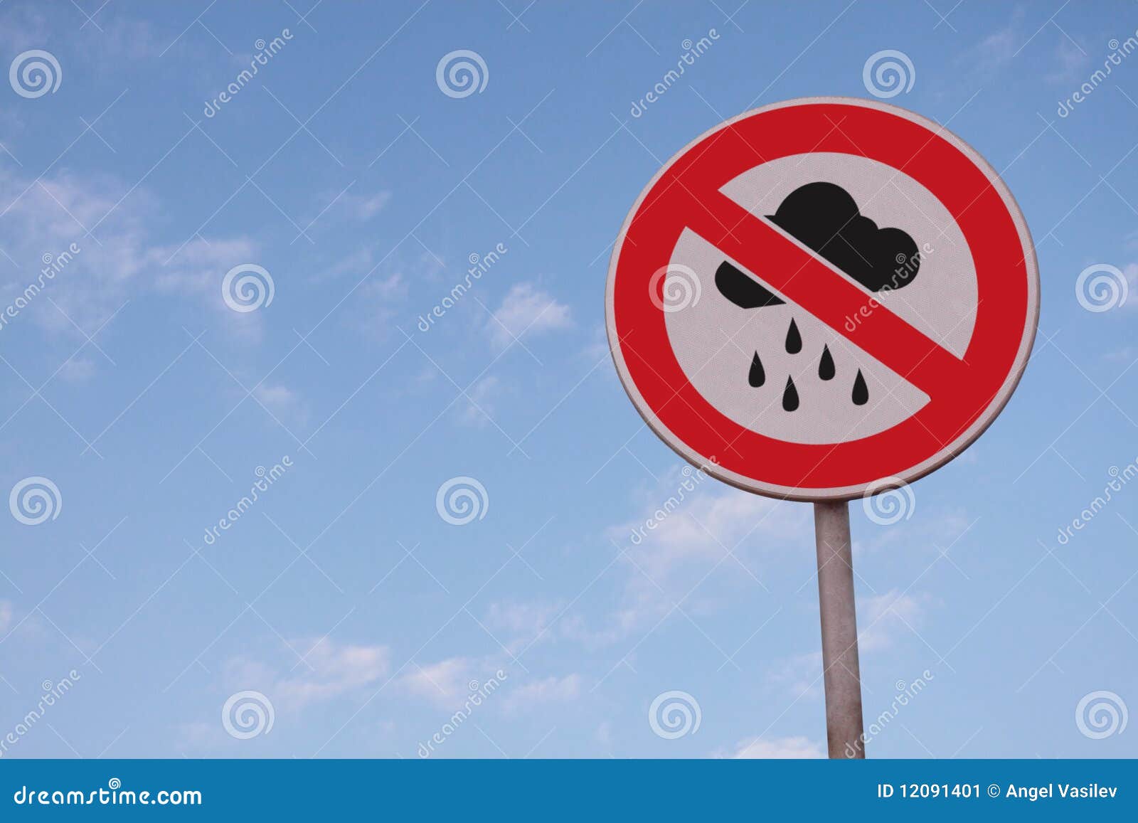 No Rain Symbol