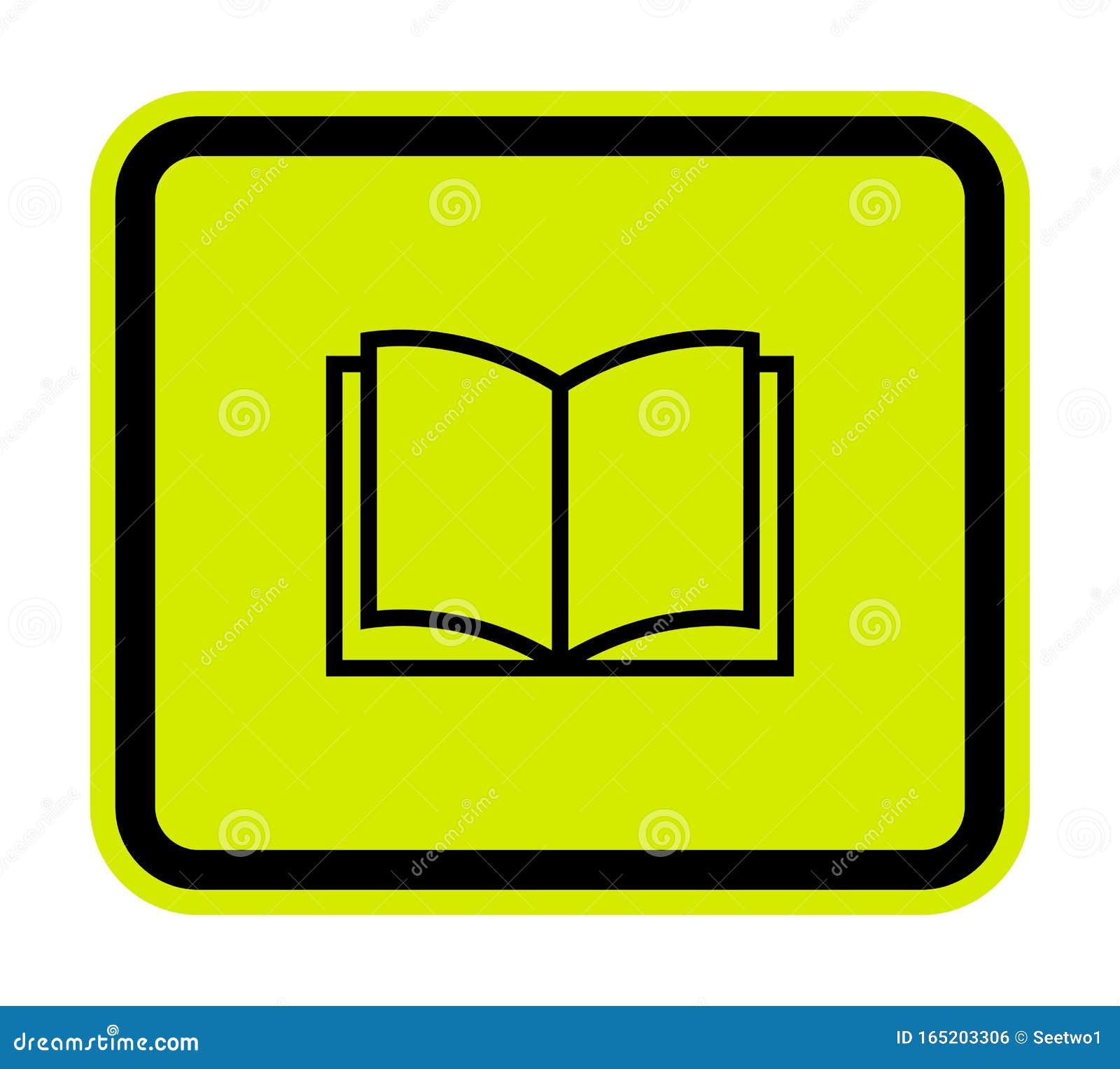 No Read a Book Icons Sign Isolate on White Background,Vector ...
