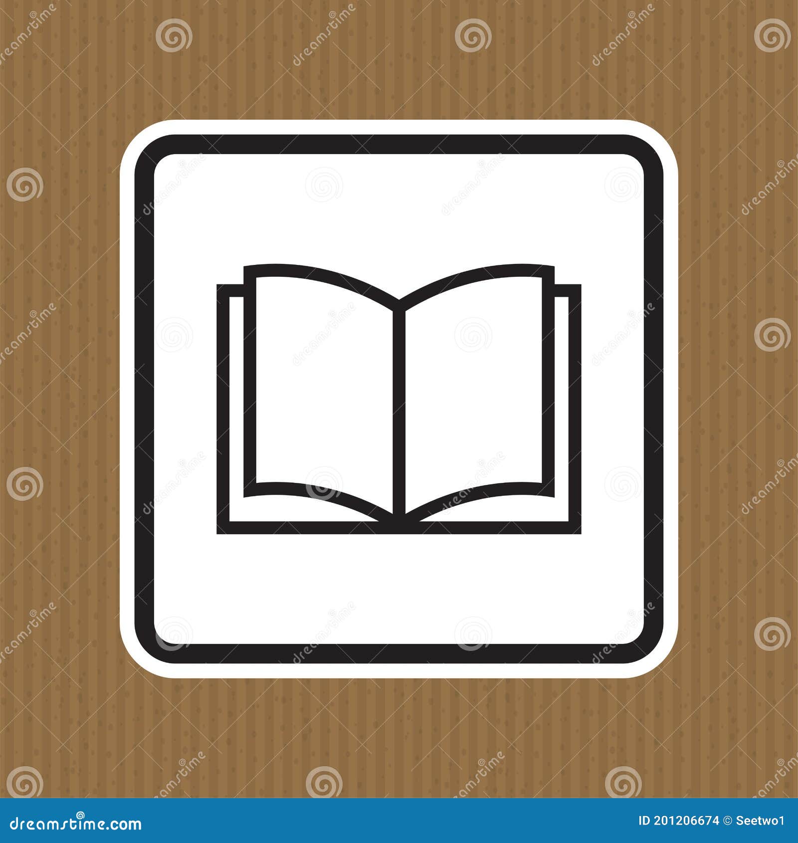 No Read a Book Icons Sign Isolate on White Background,Vector ...