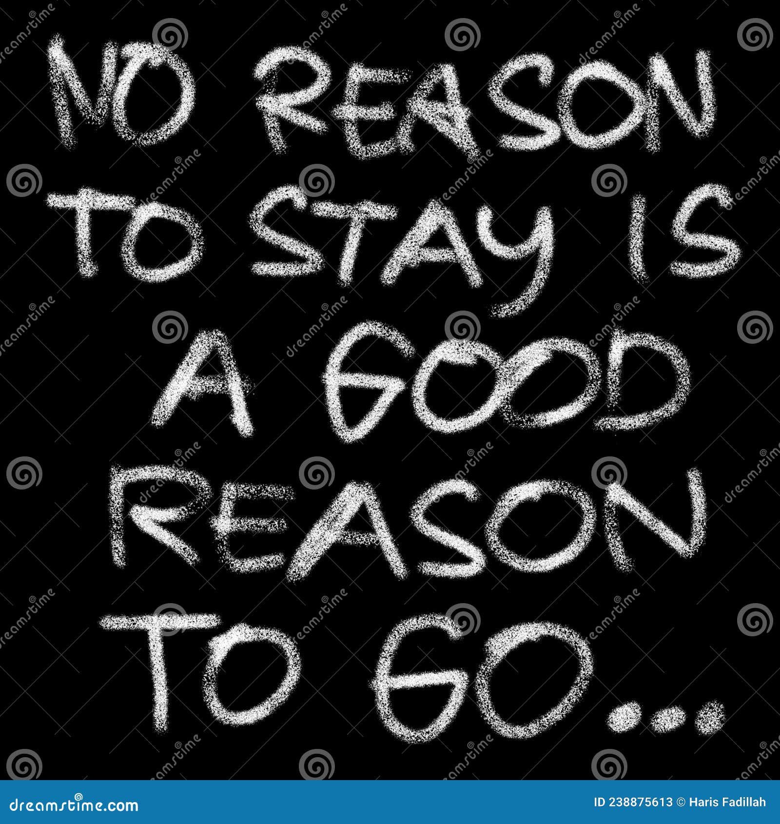 No reason stock illustration. Illustration of attitude - 238875613