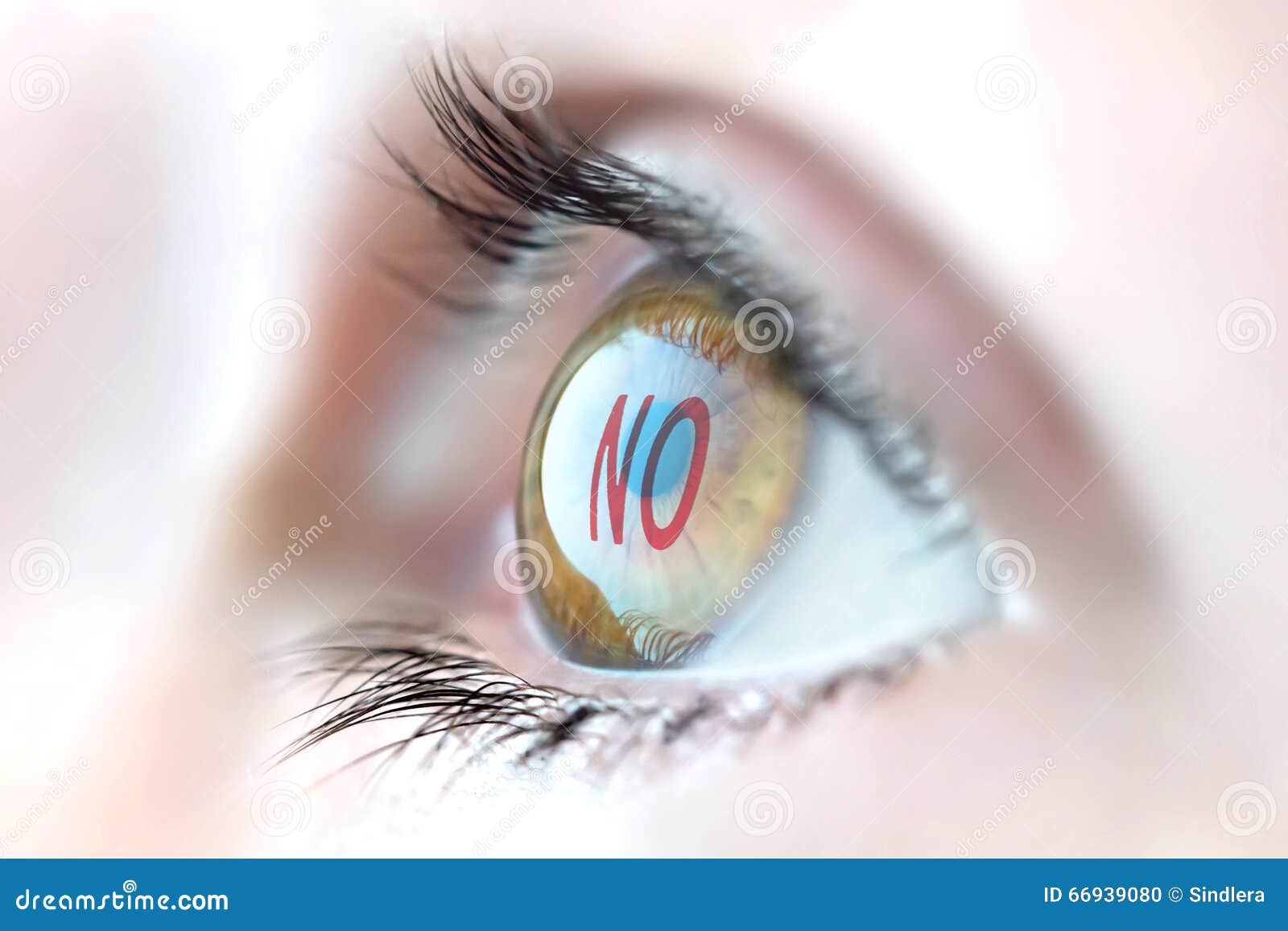 NO reflection in eye. stock photo. Image of human, inspiration - 66939080