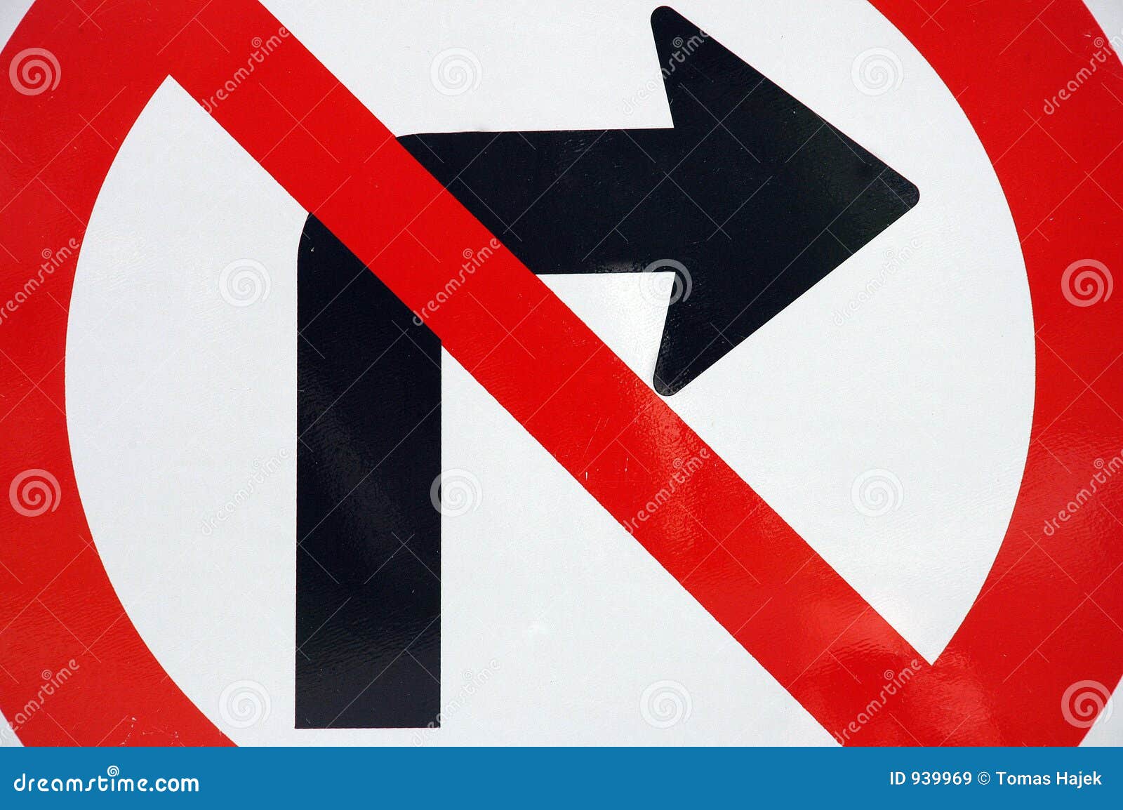 Right Turn Ahead Route Road Sign Perspective, Yellow Isolated Roadside ...