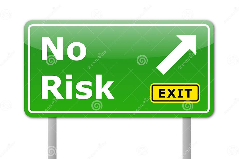No risk stock illustration. Illustration of success, business - 11450151