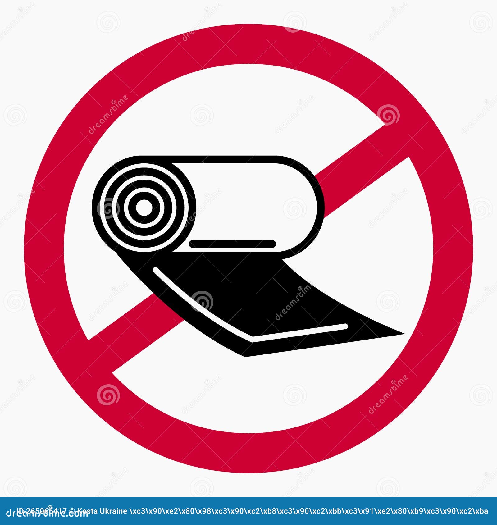 No rolls icon stock illustration. Illustration of thread - 265066417