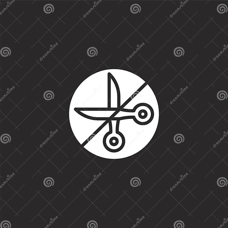 No Sharp Objects Icon. Filled No Sharp Objects Icon for Website Design ...