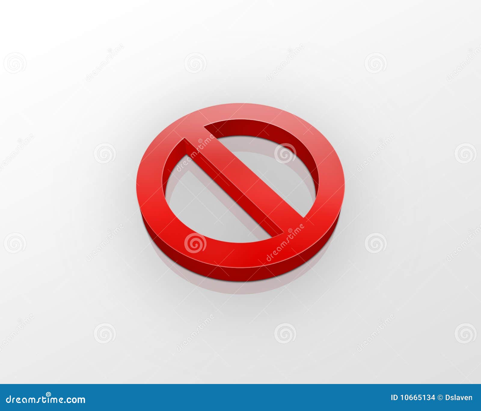 No sign stock illustration. Illustration of prohibit - 10665134