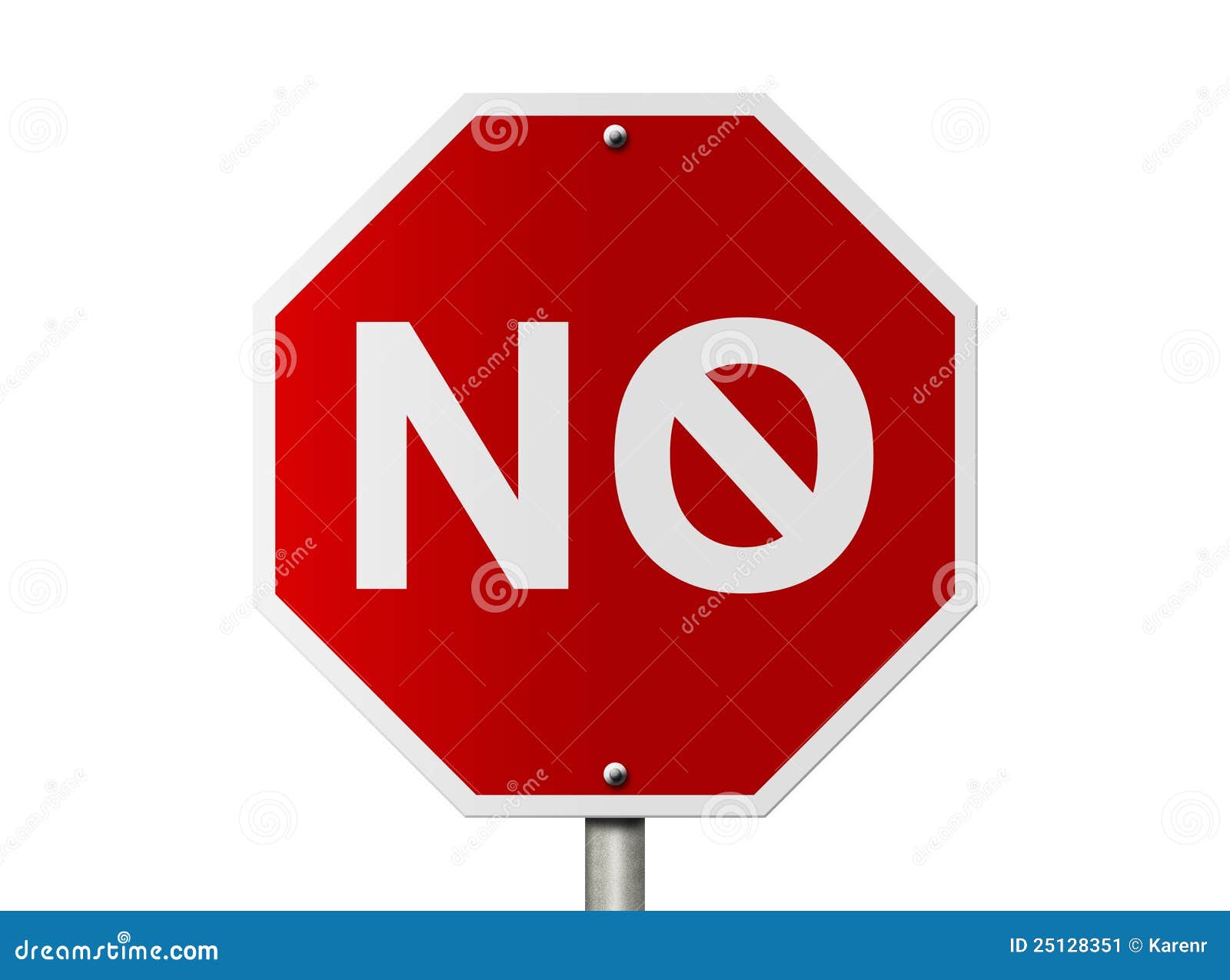 No Sign stock illustration. Illustration of road, traffic - 25128351