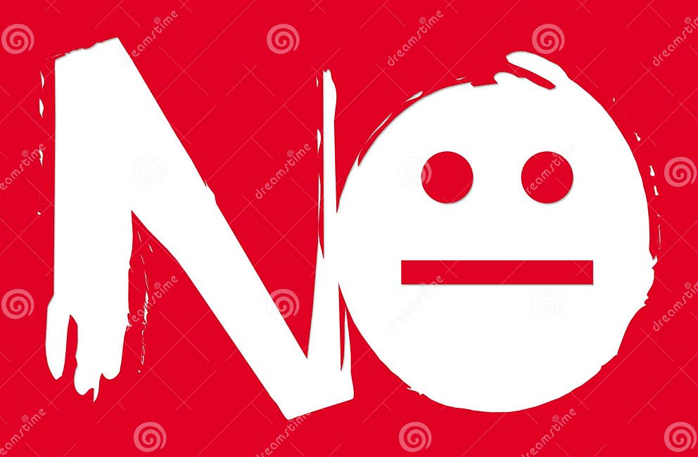 No sign stock illustration. Illustration of advertising - 6454322