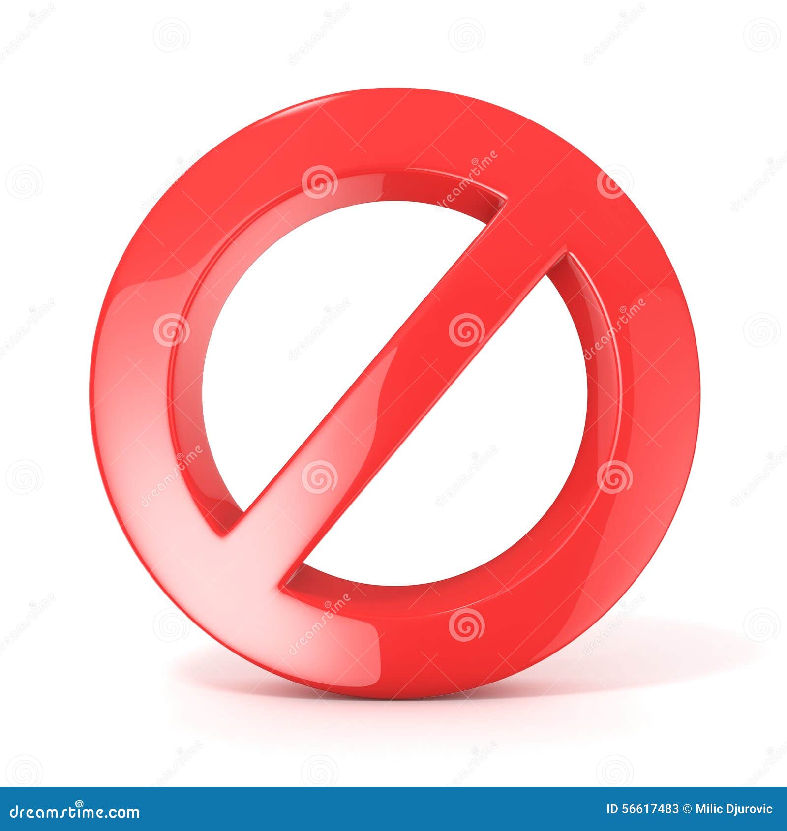 No sign stock illustration. Illustration of alarm, prohibited - 56617483