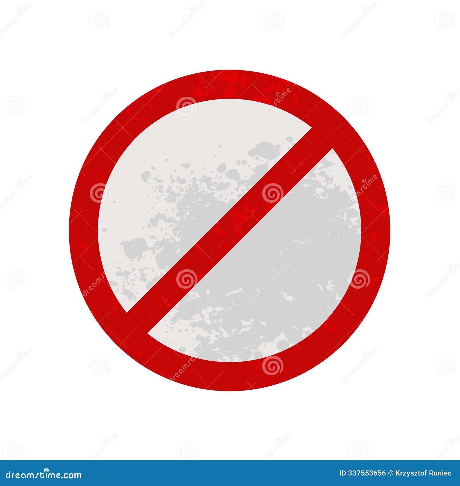 No Sign, Prohibition Sign - Vector Illustration Stock Illustration ...