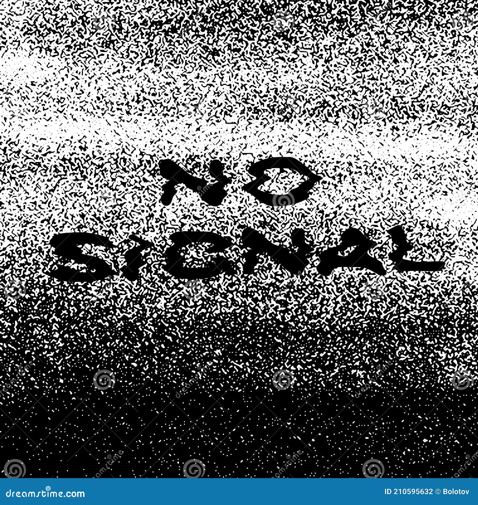 No Signal Message. Error Screen Concept Stock Vector - Illustration of ...