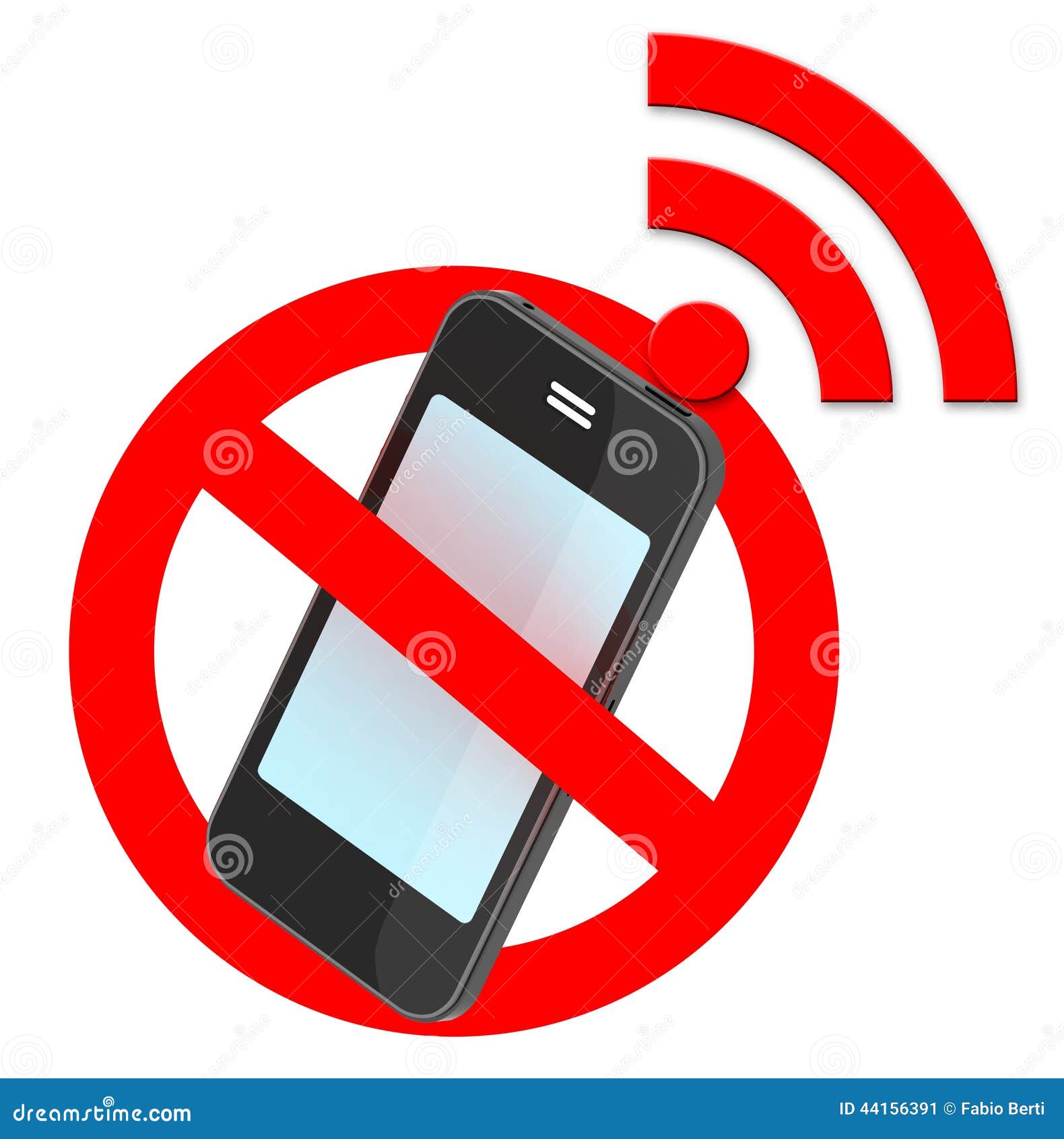 No smartphone traffic sign stock illustration. Illustration of phone ...