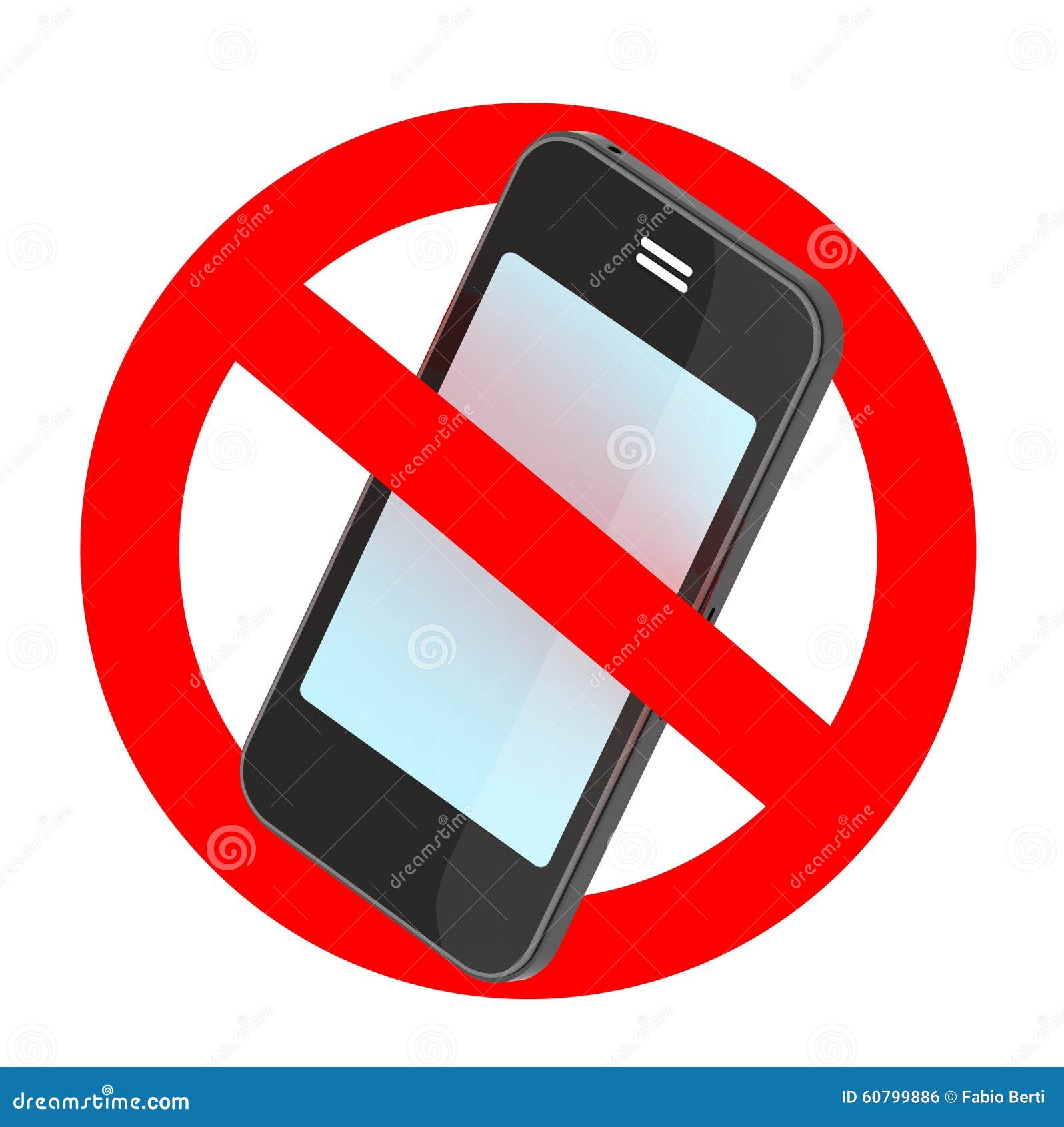 No smartphone traffic sign stock illustration. Illustration of ...