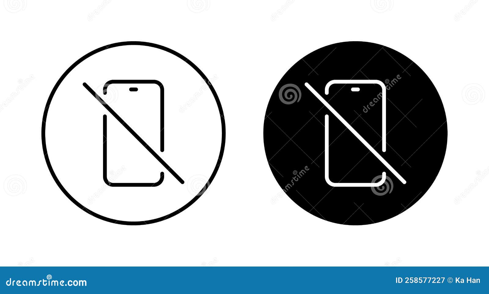 Turn Off Mobile Phones Icon Cartoon Vector | CartoonDealer.com #32938585