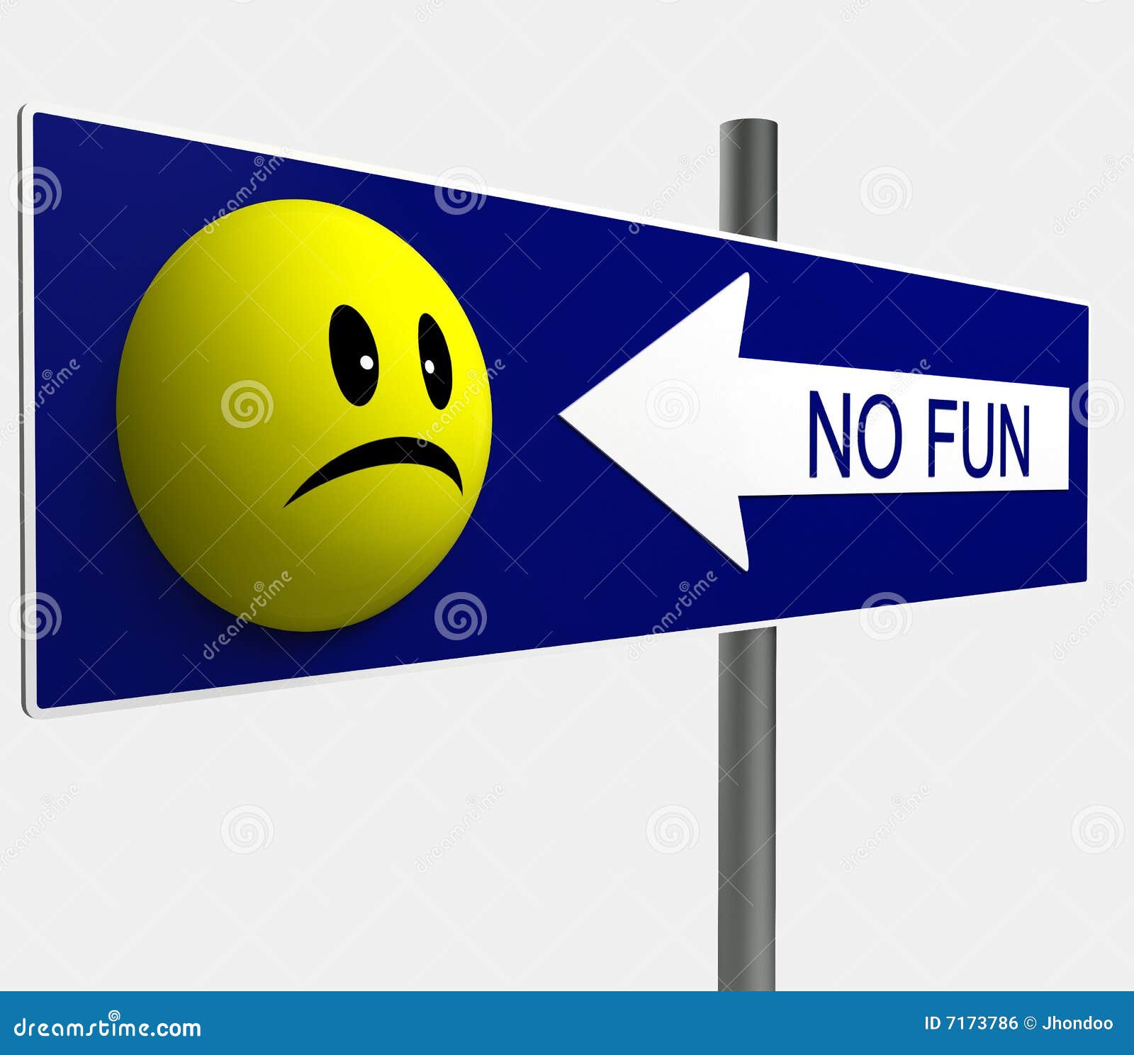 No Smiley Fun Panel Stock Photo | CartoonDealer.com #7173786