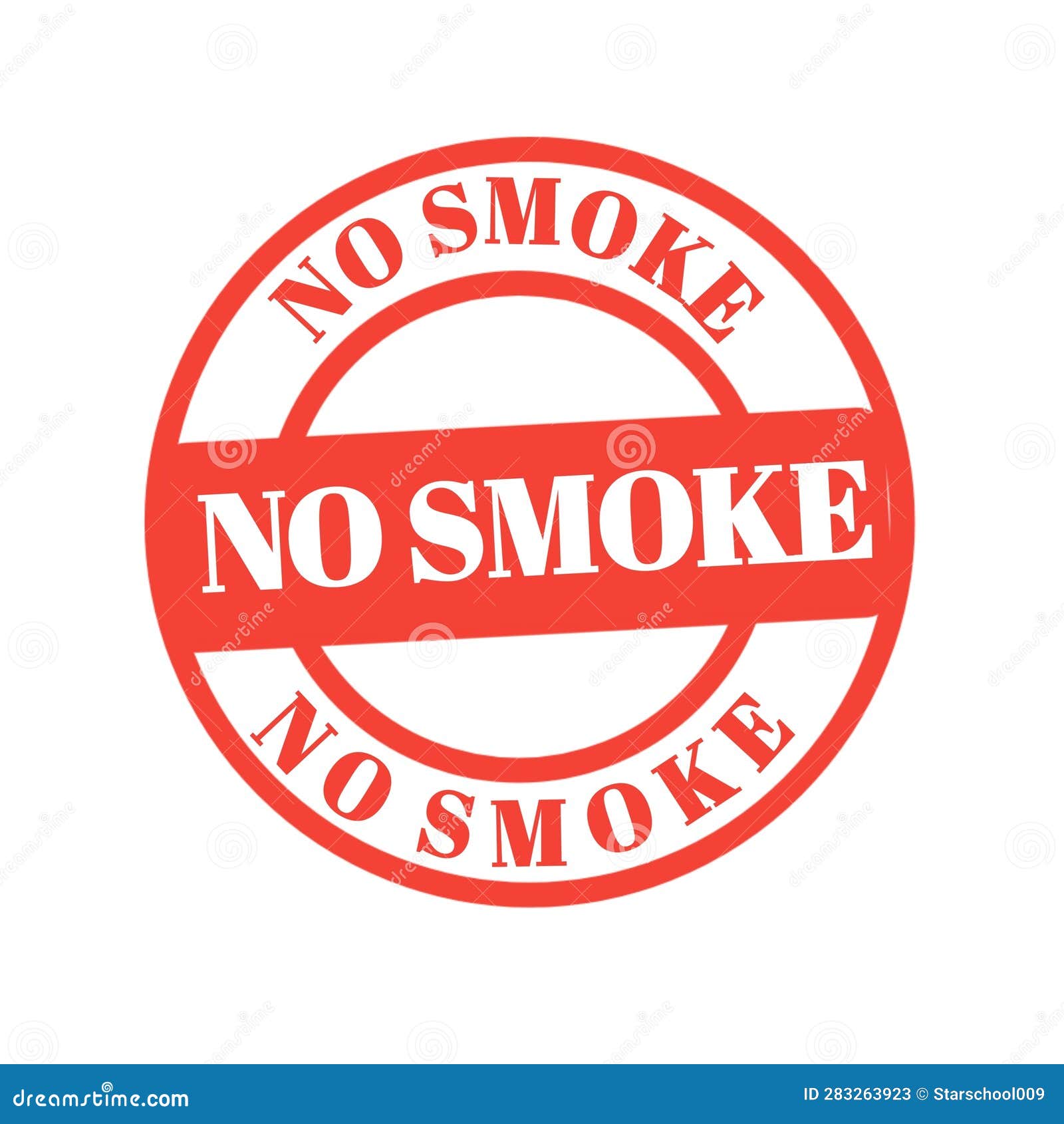 NO smoke round text sign. stock illustration. Illustration of symbol ...