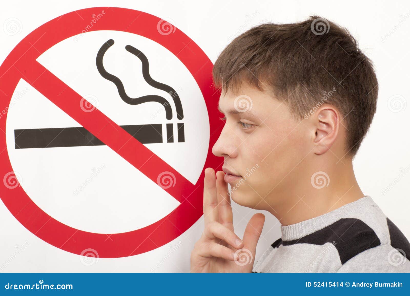 No smoking concept stock photo. Image of people, forbidden - 52415414