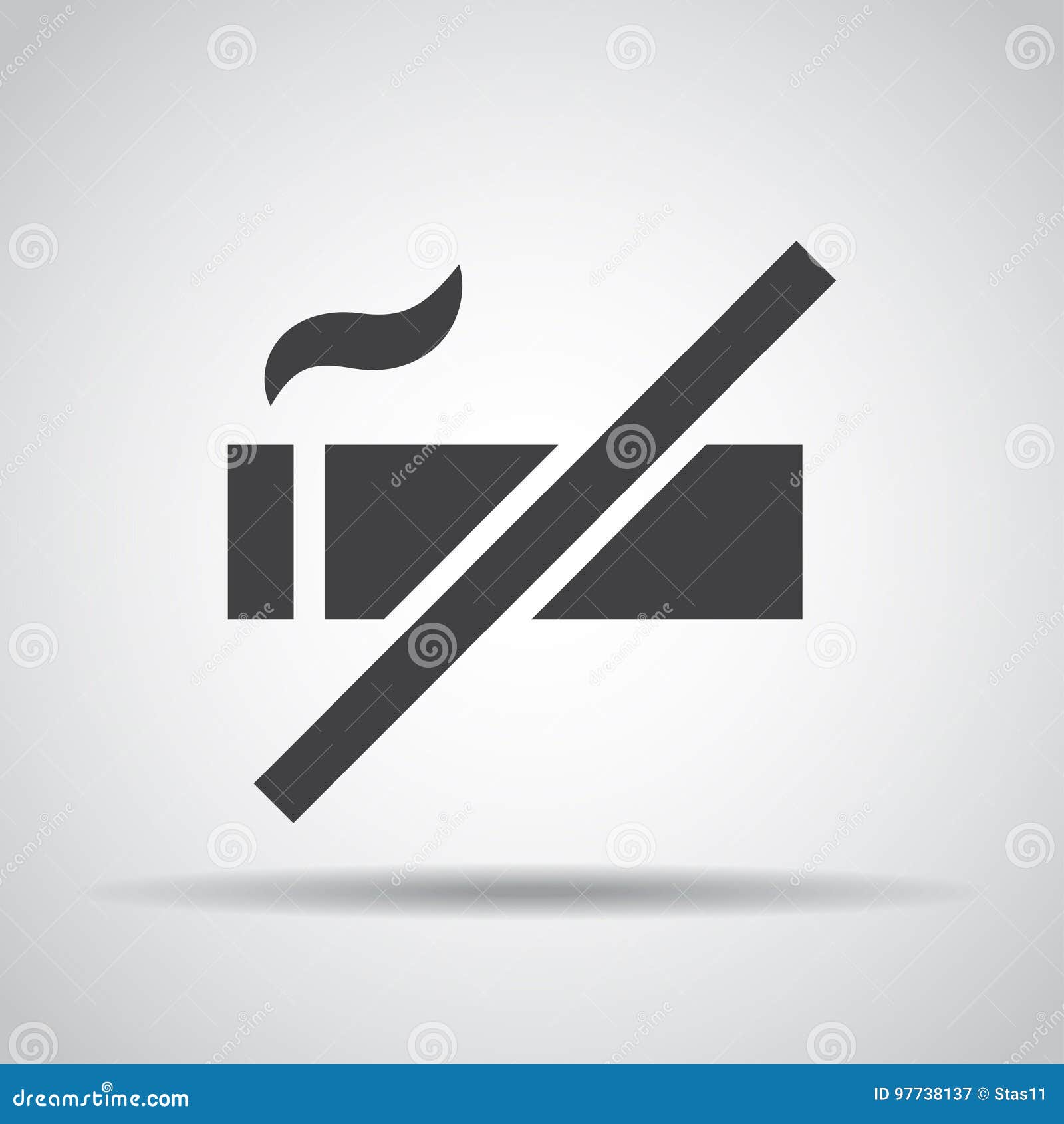 Smoking Icon Vector Isolated On White Background, Smoking Sign ...