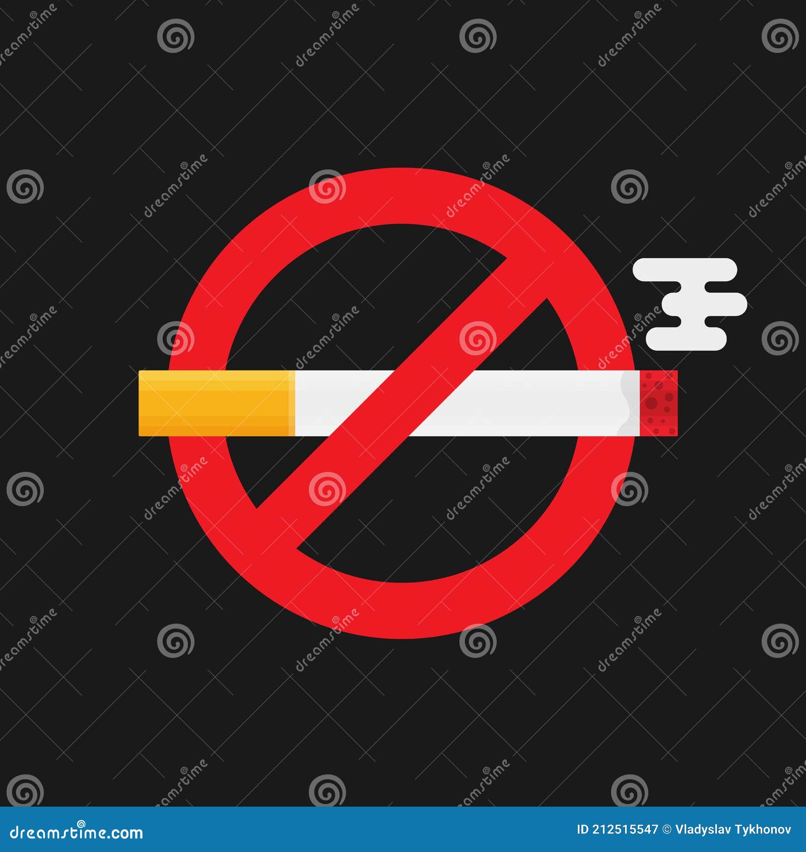 No Smoking Icon From Office Tools Collection. Simple Line No Smoking ...
