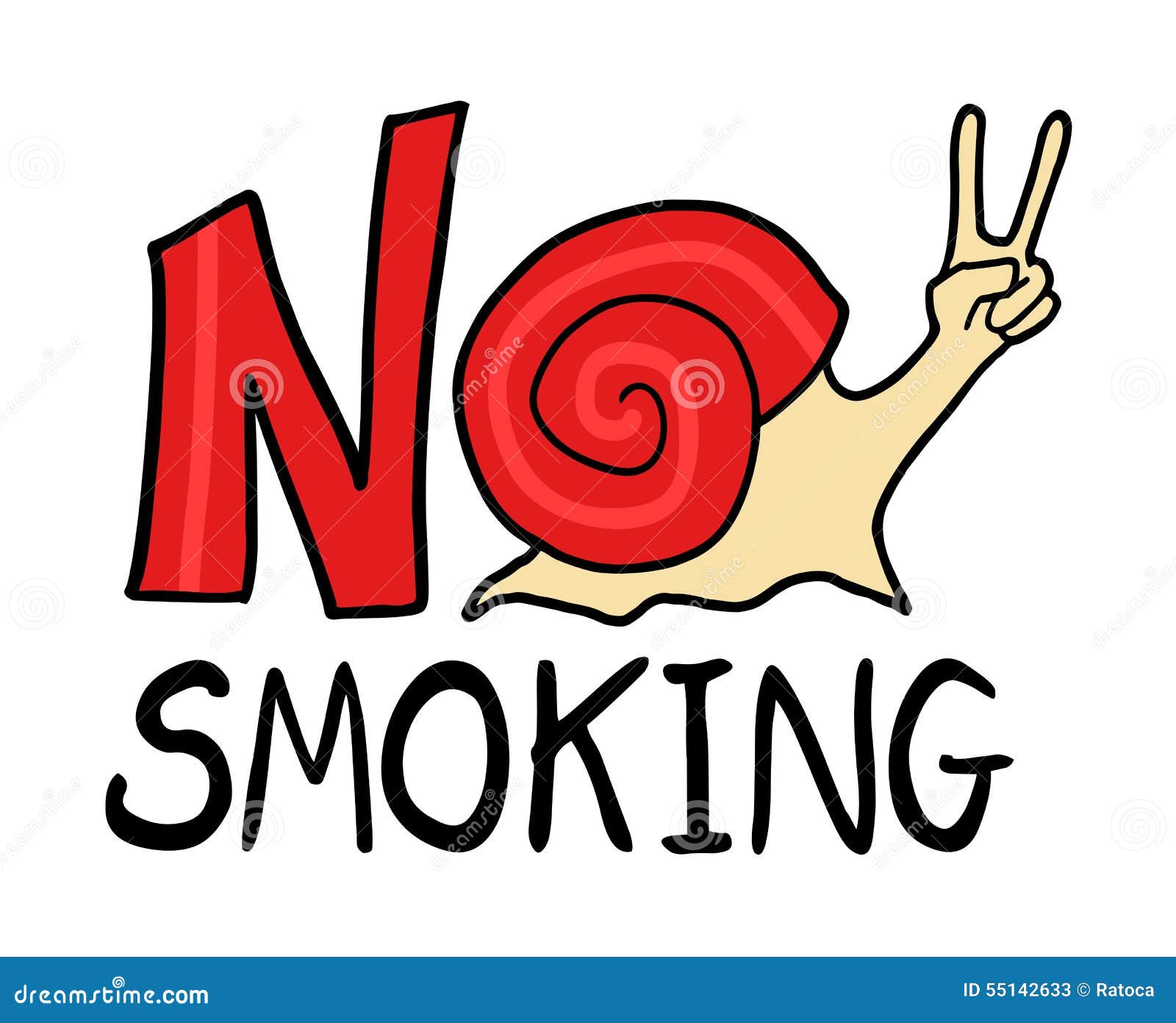 No smoking message stock vector. Illustration of stop - 55142633
