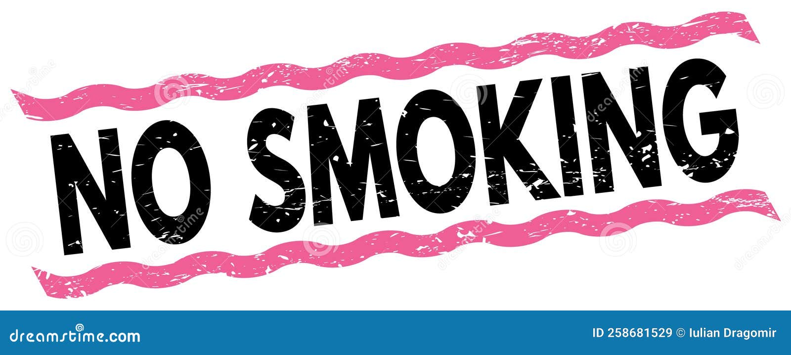NO SMOKING Text on Pink-black Lines Stamp Sign Stock Illustration ...