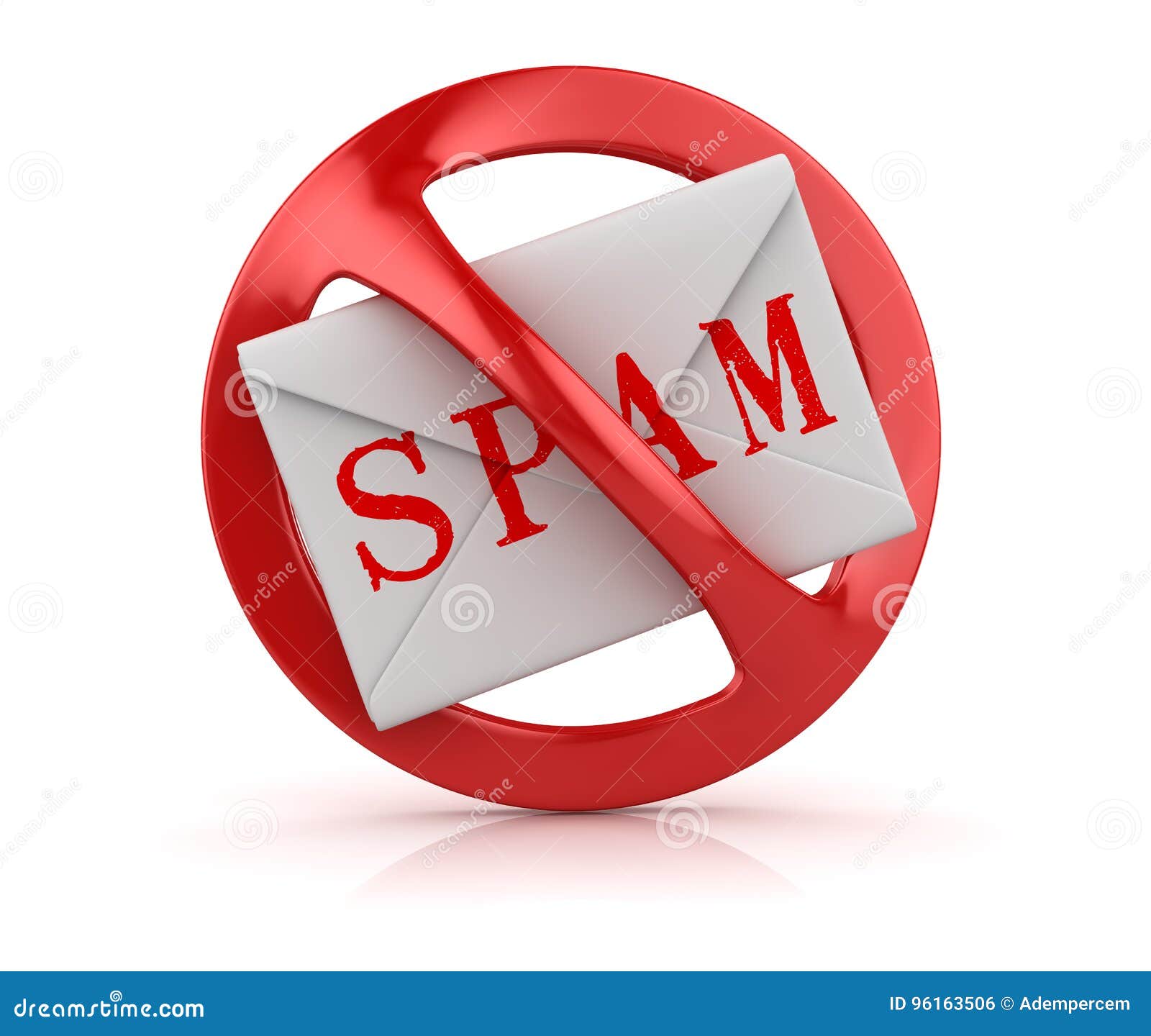 Spam Concept Flat Vector Illustration Of Young Men And Women Receiving ...