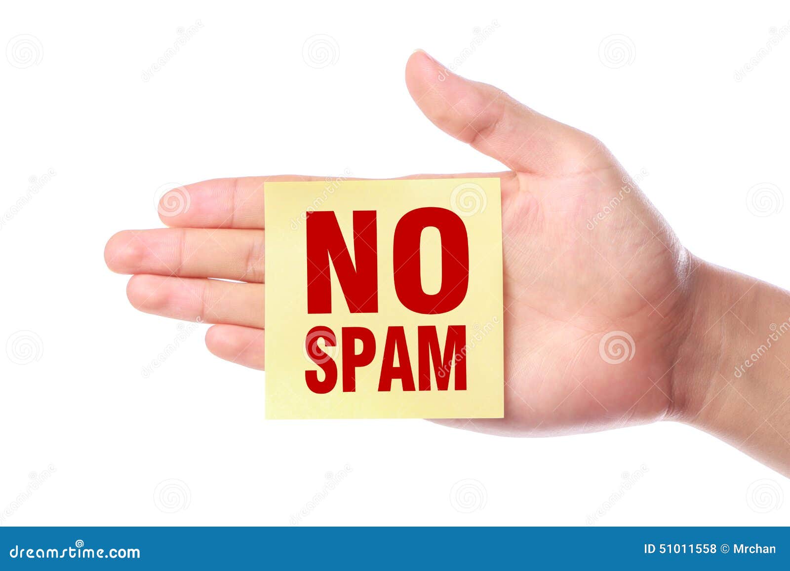 No Spam stock photo. Image of english, prevent, prohibited - 51011558