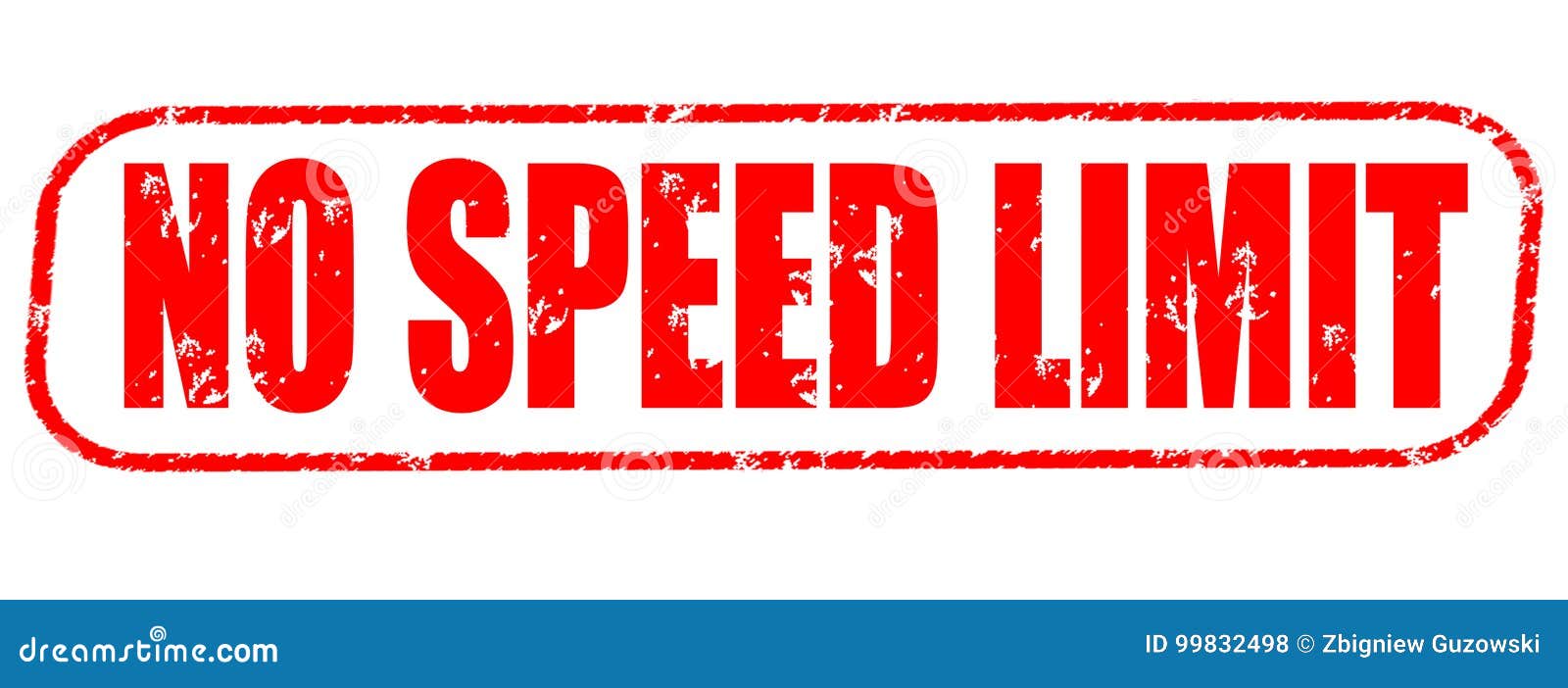 No speed limit red stamp stock illustration. Illustration of stamp ...