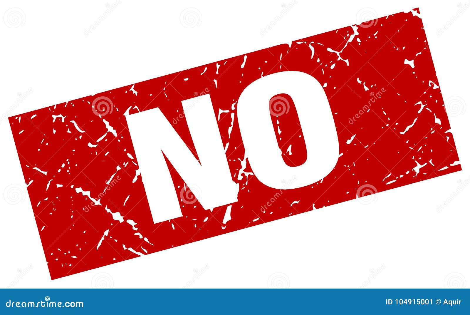 No stamp stock vector. Illustration of vector, sticker - 104915001