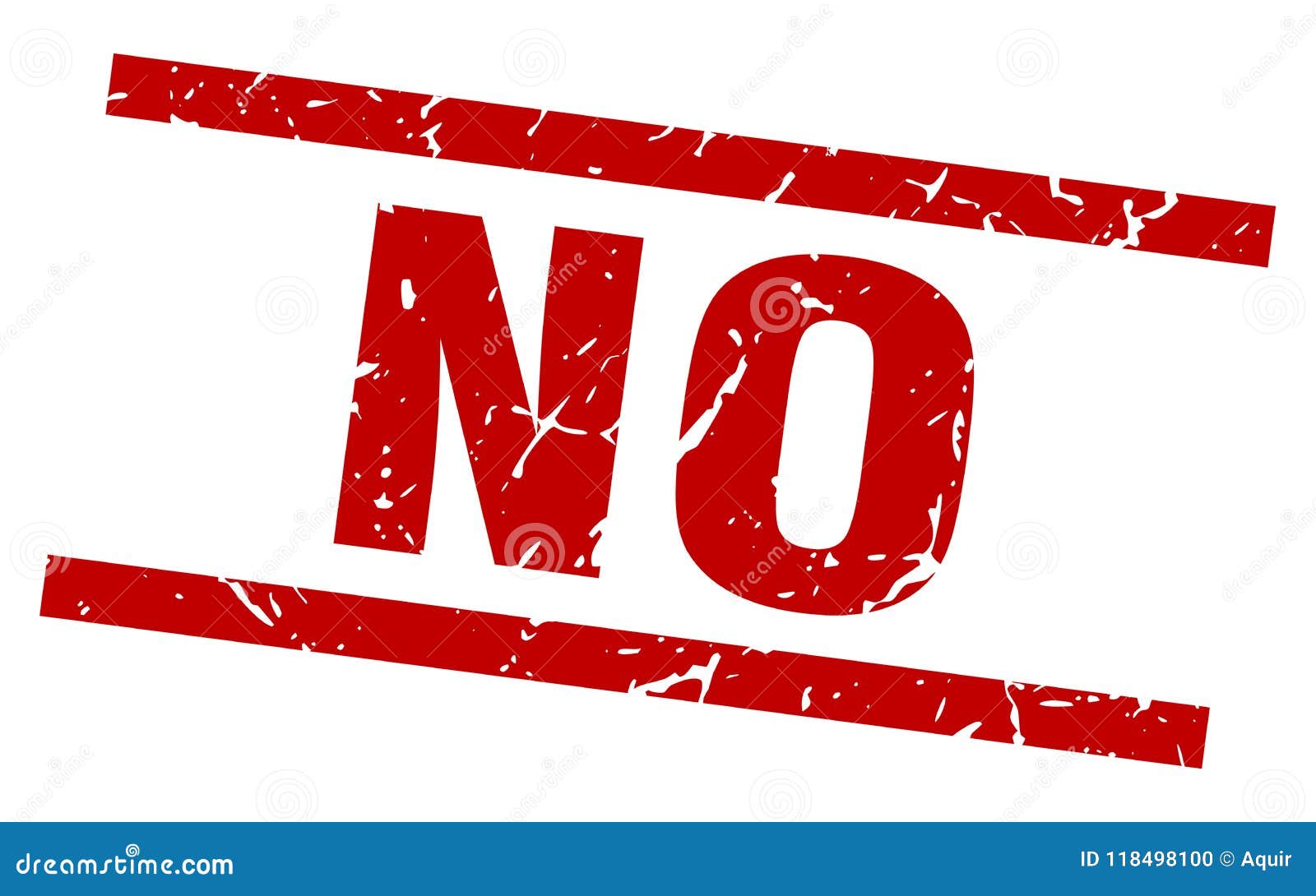 No stamp stock vector. Illustration of seal, peeler - 118498100