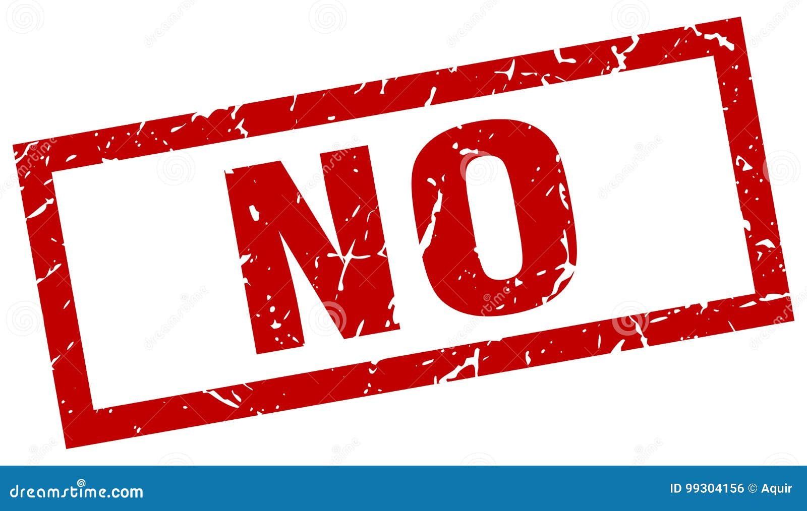 No stamp stock vector. Illustration of grunge, label - 99304156