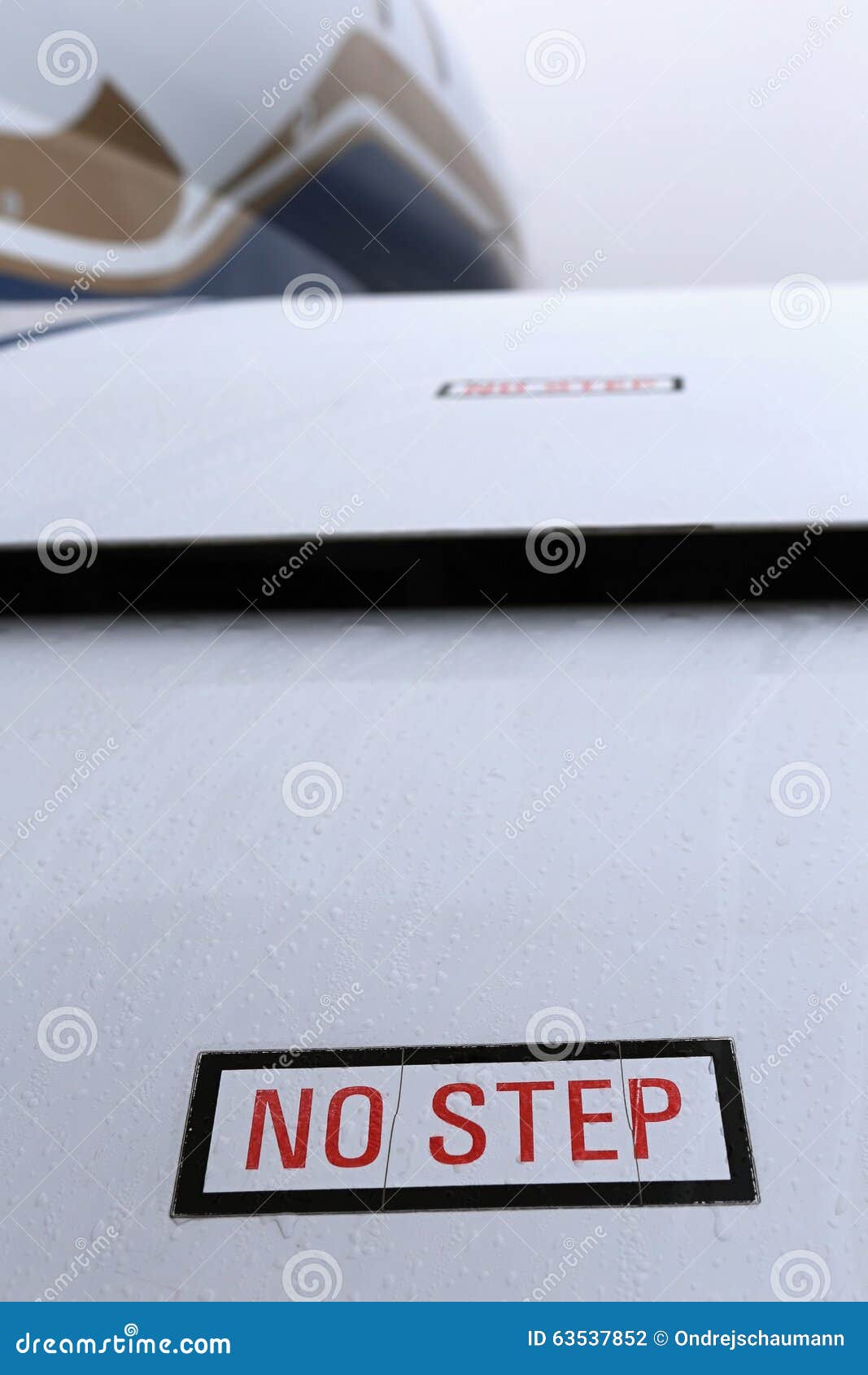 No step on the the flap stock photo. Image of aircraft - 63537852
