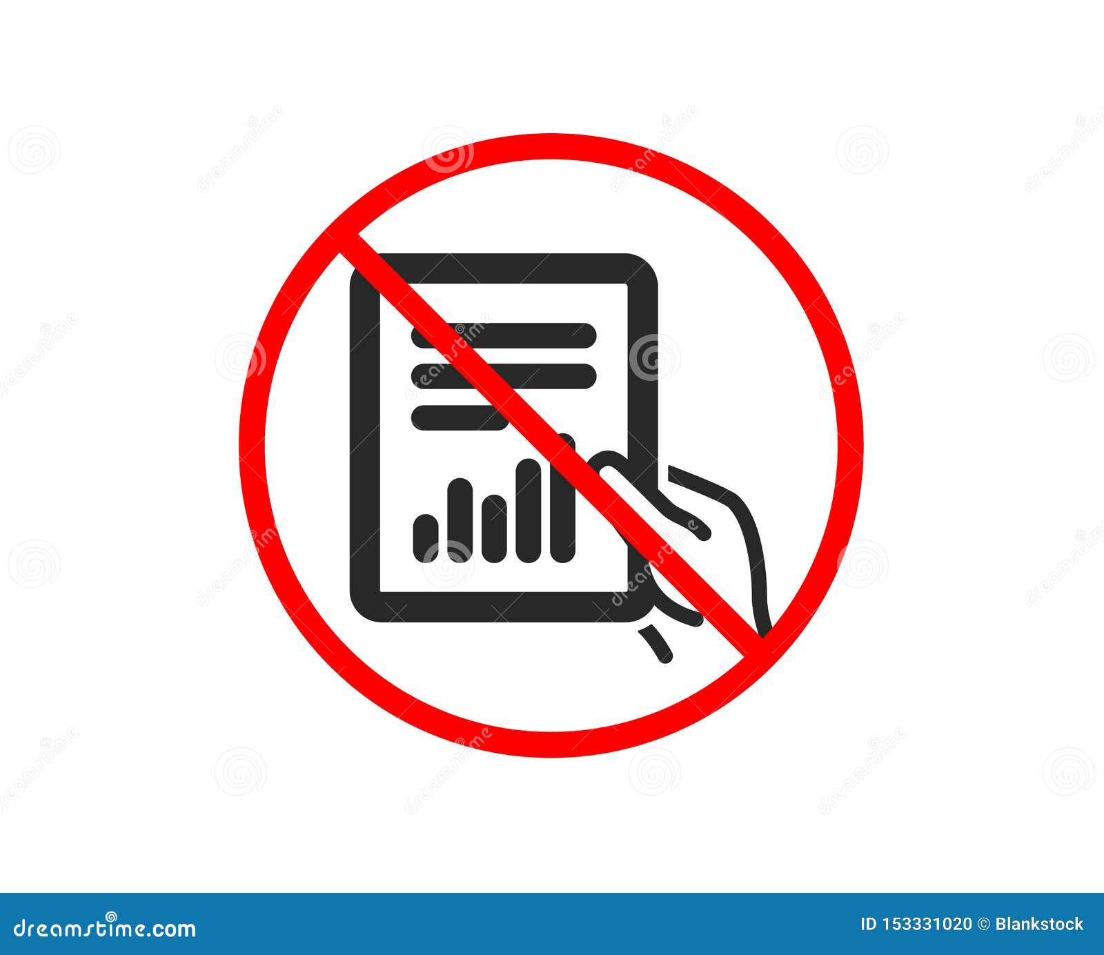 Report Document Icon. Analysis Chart. Vector Stock Vector ...