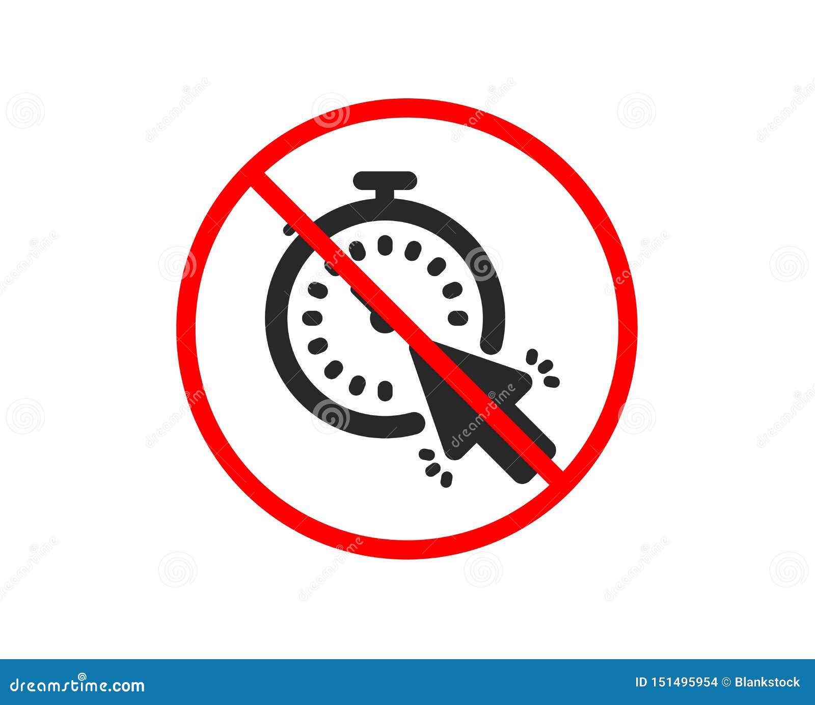 Timer Icon. Time or Clock Sign. Vector Stock Vector - Illustration of ...