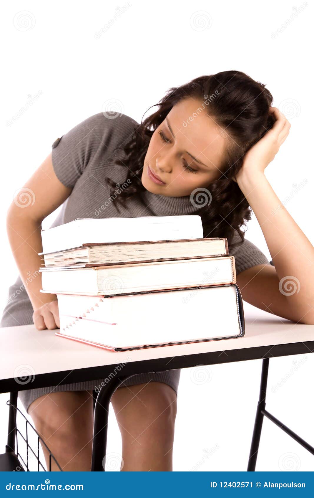 No studing stock image. Image of studying, cute, highschool - 12402571