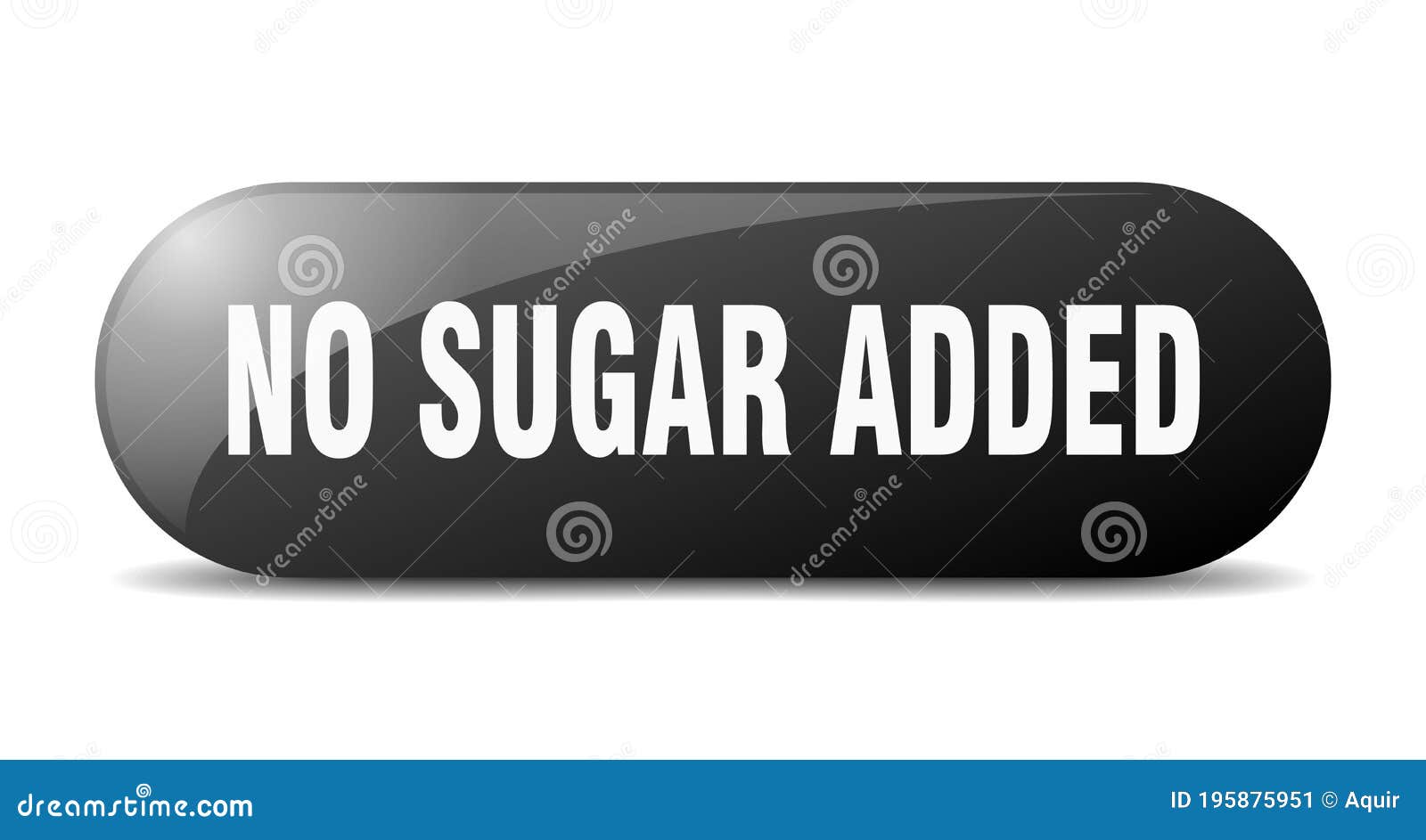 No Sugar Added Button. No Sugar Added Sign. Key. Push Button Stock ...