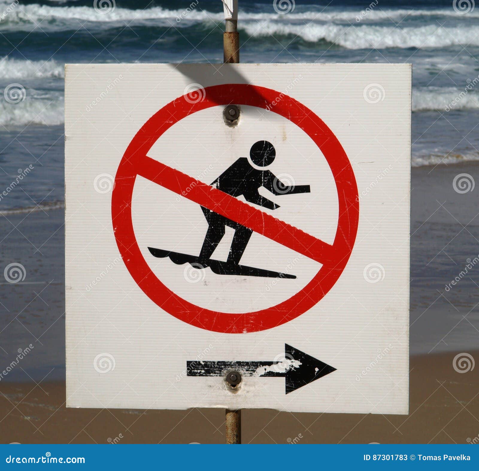 No surfing sign stock image. Image of flag, cloud, surf - 87301783