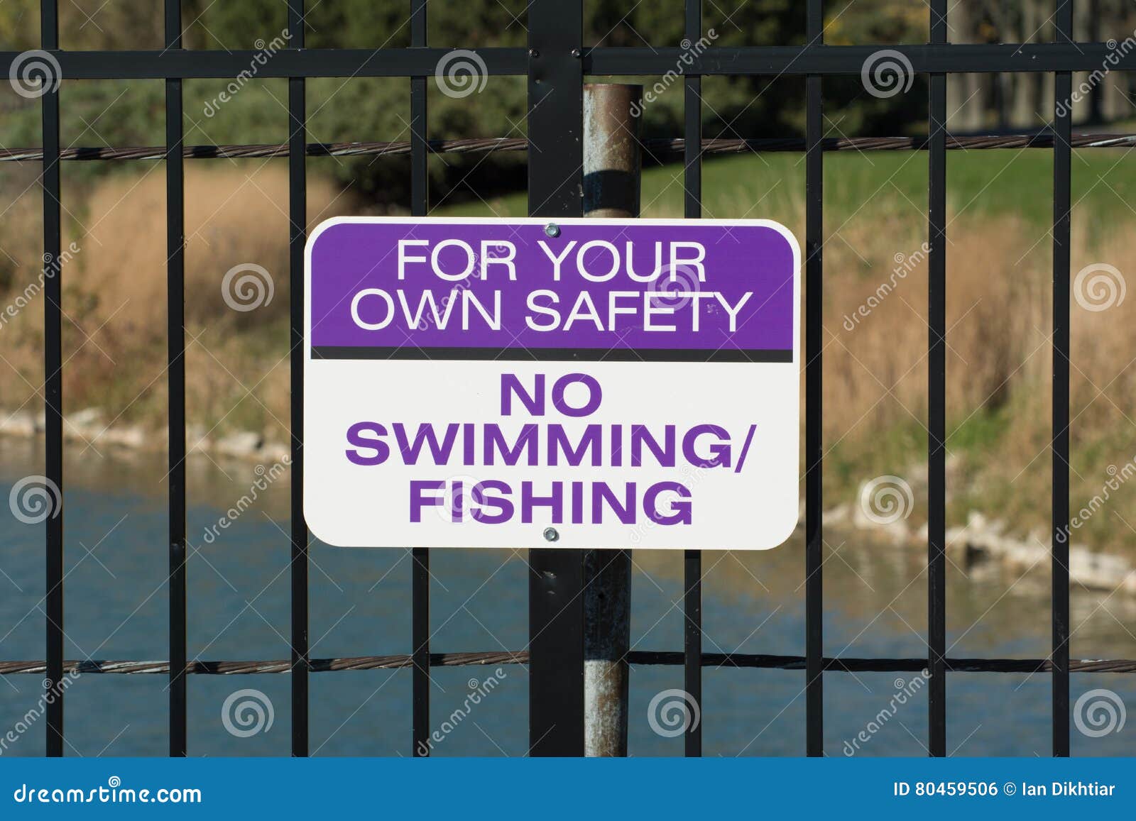 No swimming sign stock photo. Image of danger, nature - 80459506